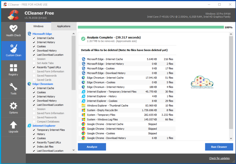 ¿Qué es CCleaner? - Colmena en la nube